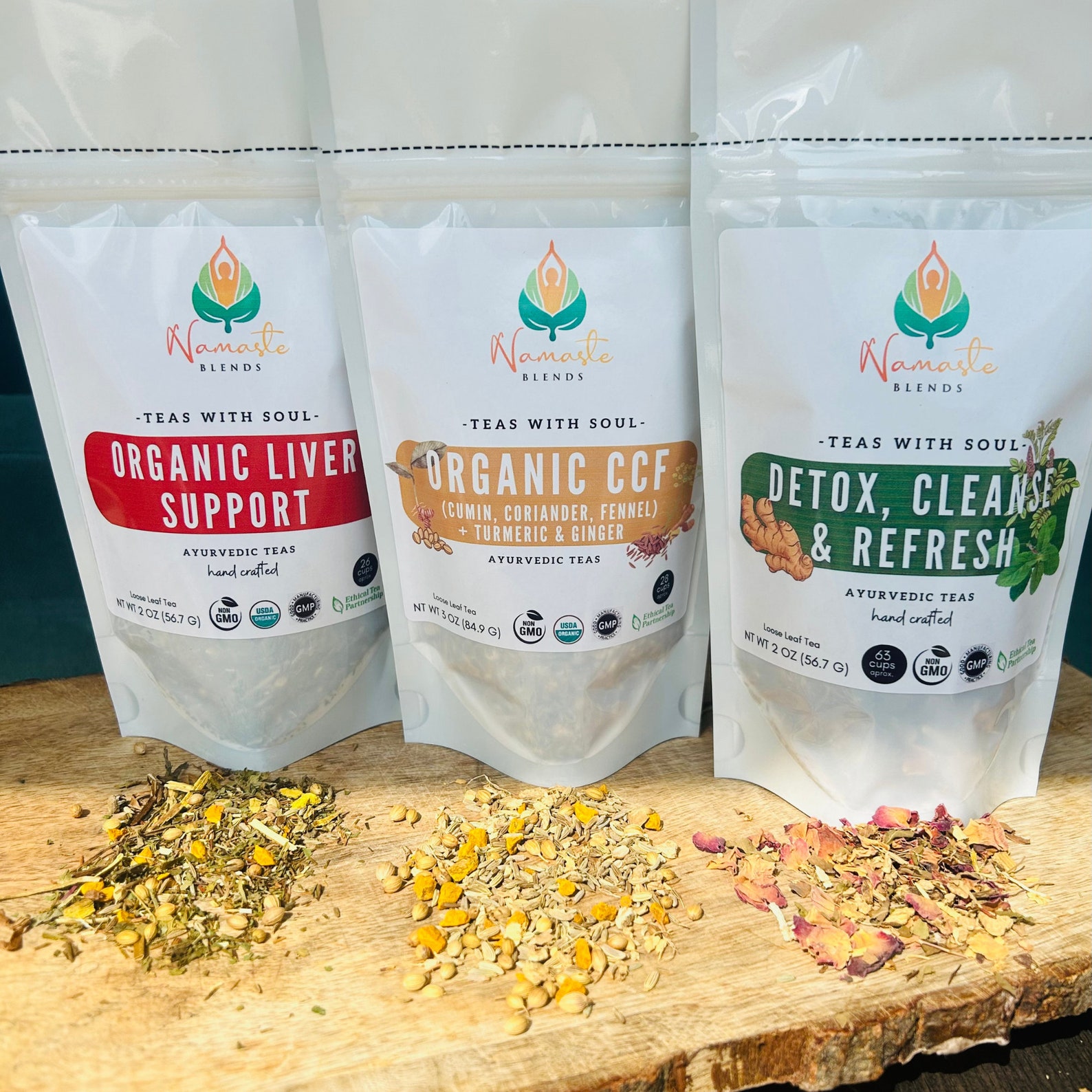 Detox Package Detox Trio Detox Cleanse Refresh FCC Herbal Teal Loose ...