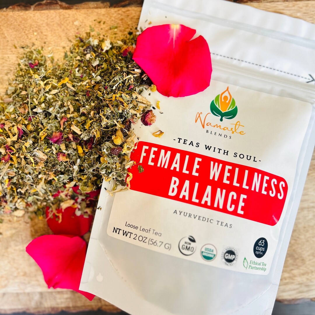Female Balance Hormone Tea Ladies Tea Menopause PMS Support Hormone ...