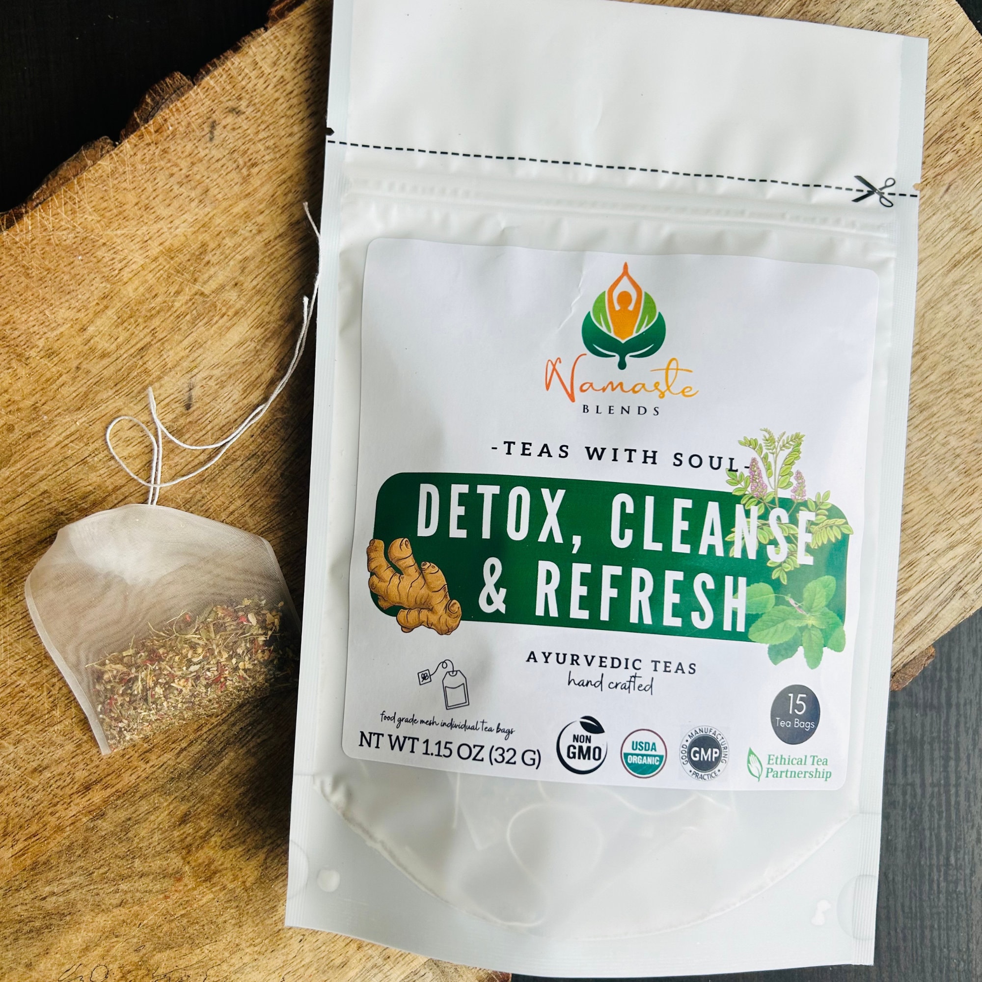 Detox Tea Bag Body Cleanse Tea Purifying Tea Herbal Tea Natural Cleanse ...