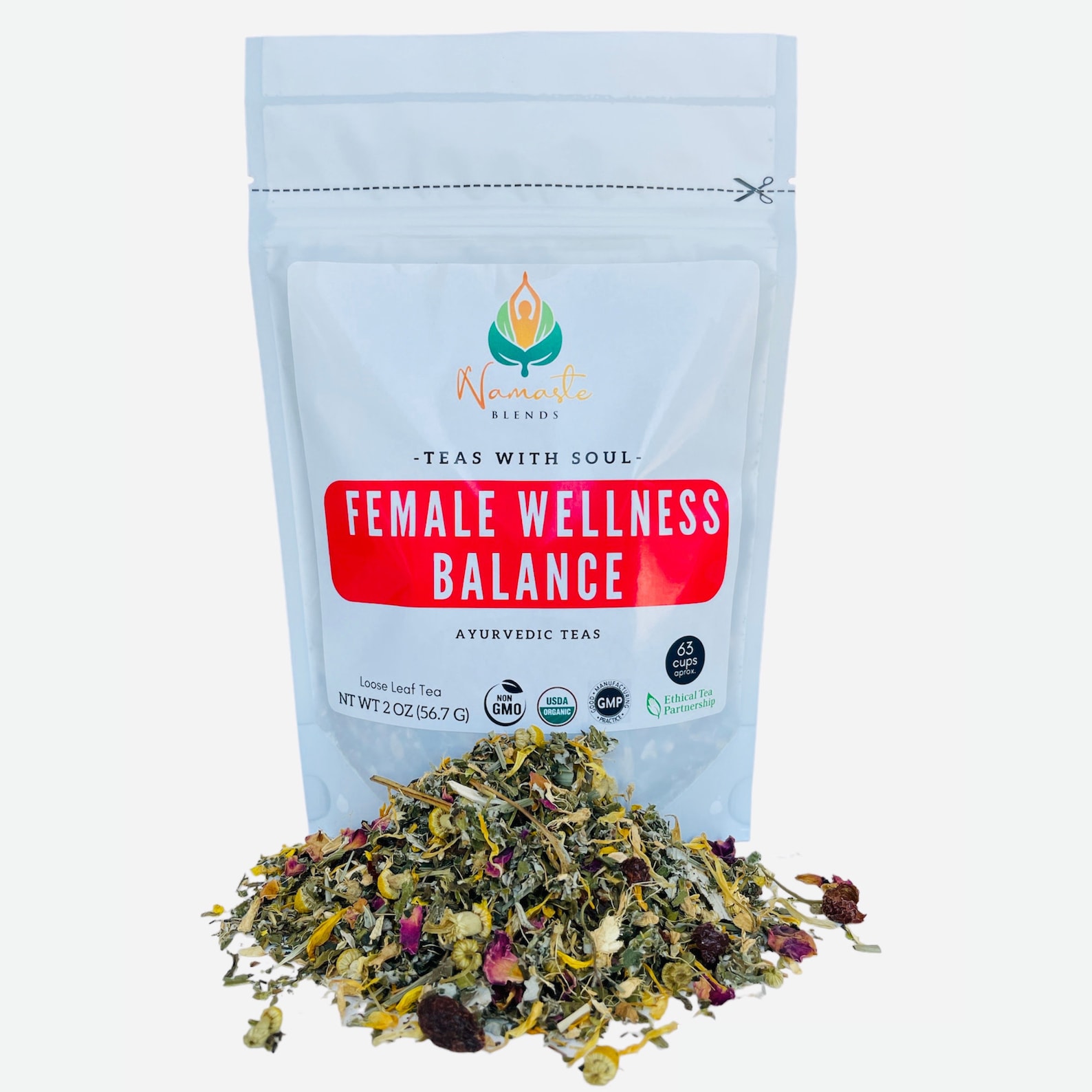Female Balance Hormone Tea Ladies Tea Menopause PMS Support Hormone ...