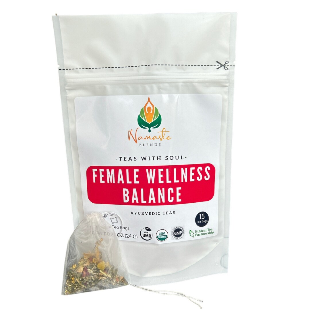 Female Balance Hormone Tea Bag Ladies Tea Menopause Hormone Support Tea ...