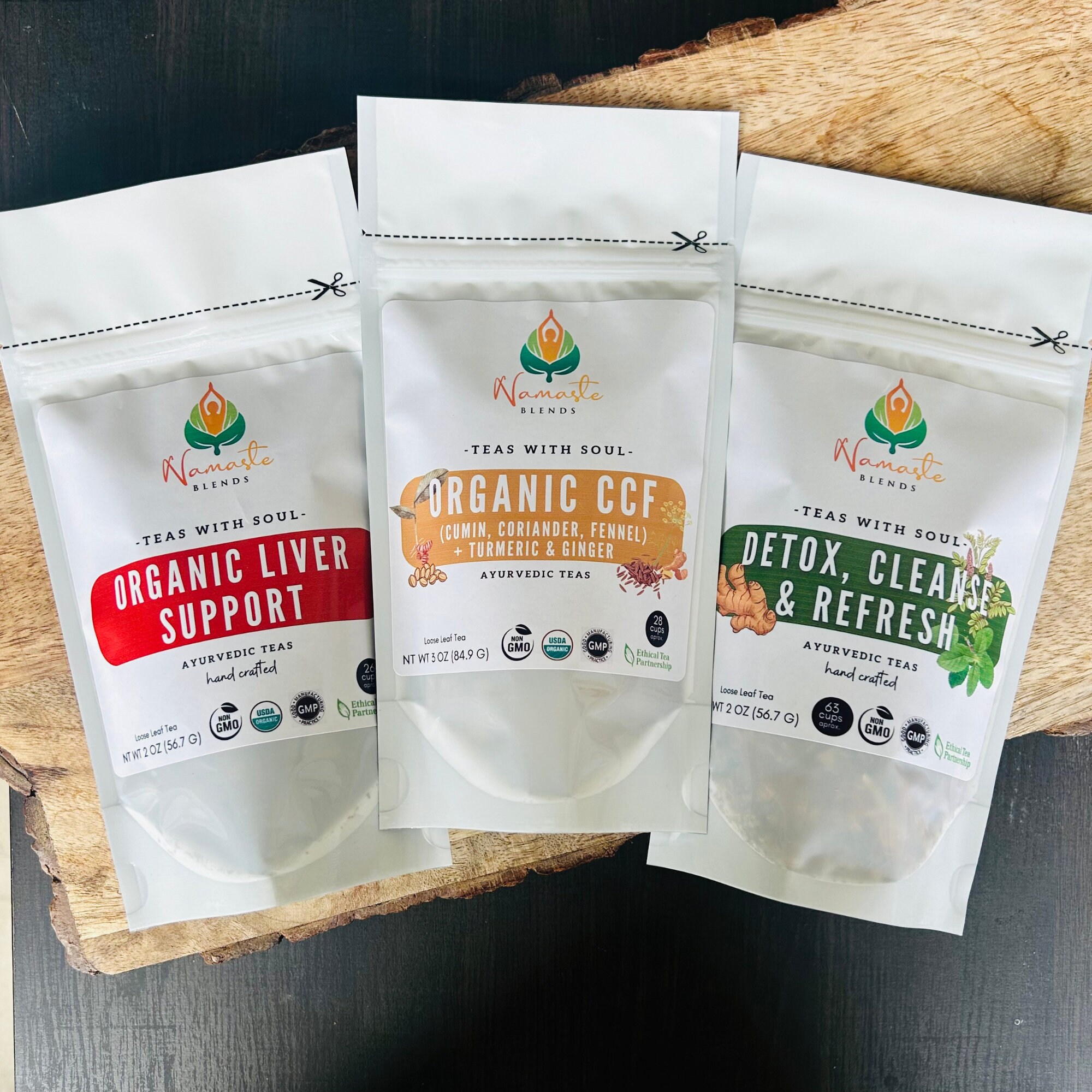 Detox Package Detox Trio Detox Cleanse Refresh FCC Herbal Teal Loose ...