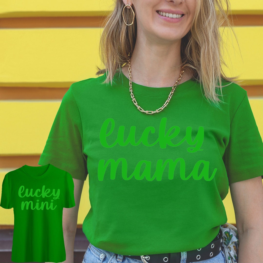 Lucky Mama, Lucky Mini, Lucky, Cut File, Png, SVG, St. Patrick’s, Mommy ...