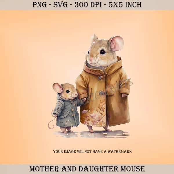Cute Mouse Clipart - Etsy