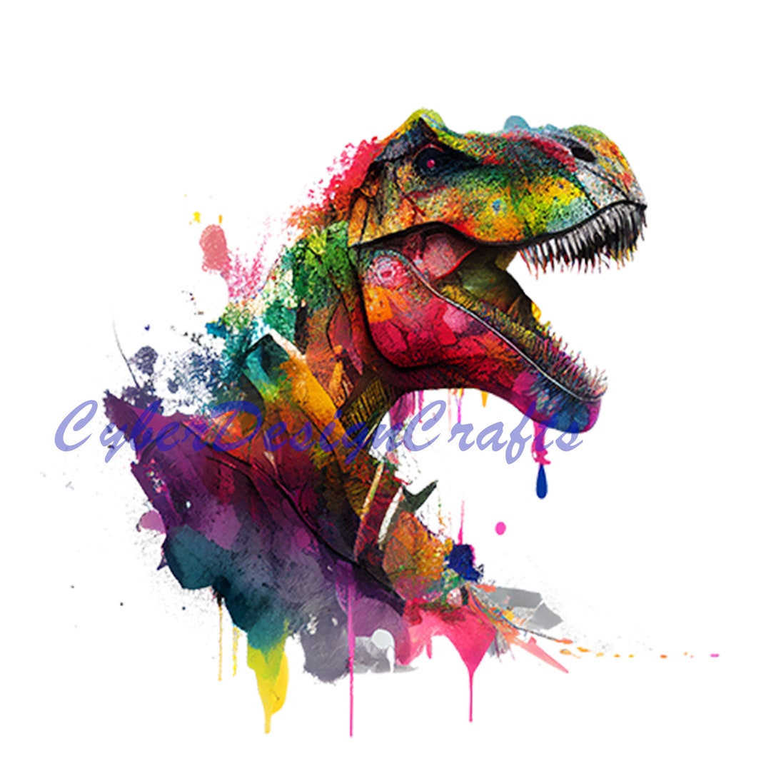 Awesome Dinosaur Design T-rex Digital Download Dinosaur - Etsy