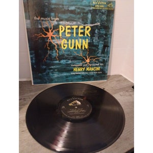 Henry Mancini the Music From Peter Gunn 1959 RCA Victor LPM1956 LP - Etsy