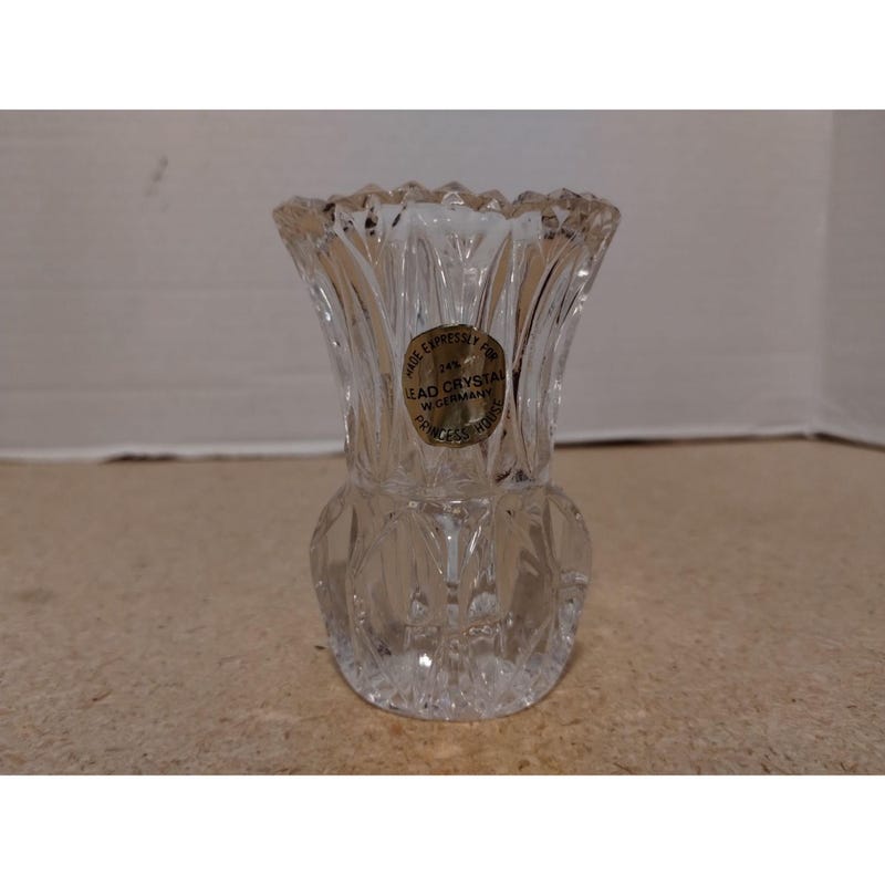 Lead Crystal Vases - Etsy