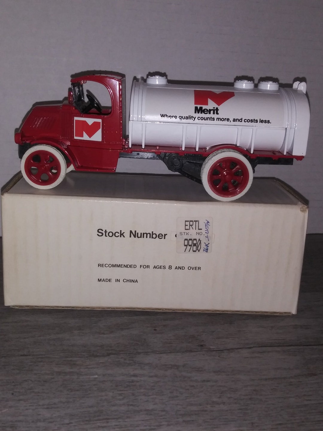 Merit Ertl Mack 1926 Bull Dog Texaco Tank Truck Bank Diecast 9980 - Etsy