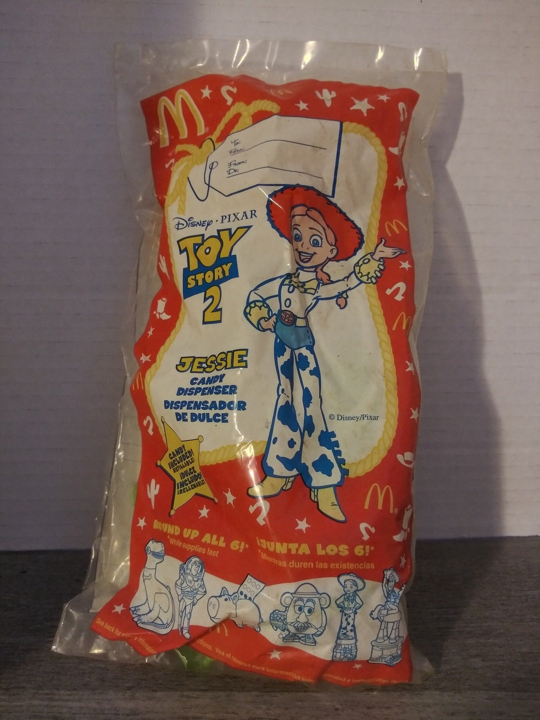 Toy Story 2 Jesse Candy Dispenser Toy Mcdonald's 1999 Vintage New ...