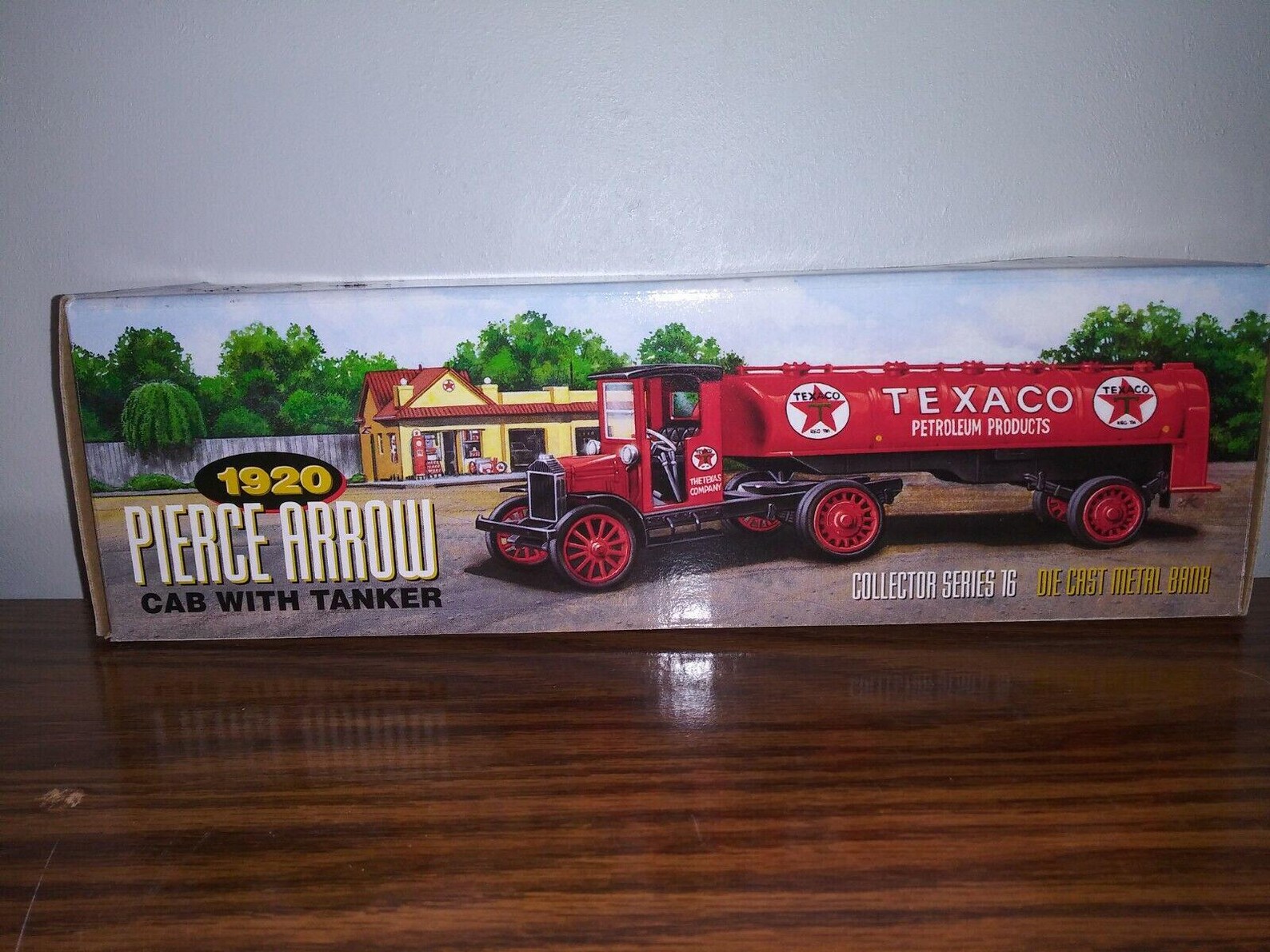 TEXACO 1920 Pierce Arrow Cab With Tanker Die Cast Bank - ERTL H817 ...