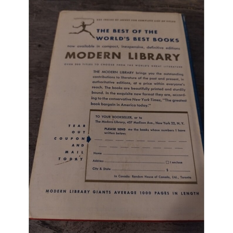 Marcel Proust Swanns Way 1956 Modern Library Edition C. K. Scott ...