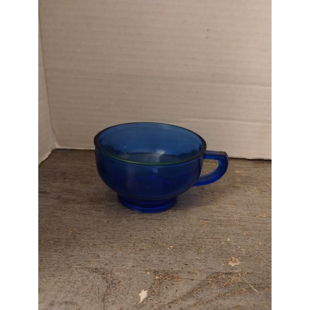 LE Smith Vintage Cobalt Blue Mt Pleasant Cup - Etsy