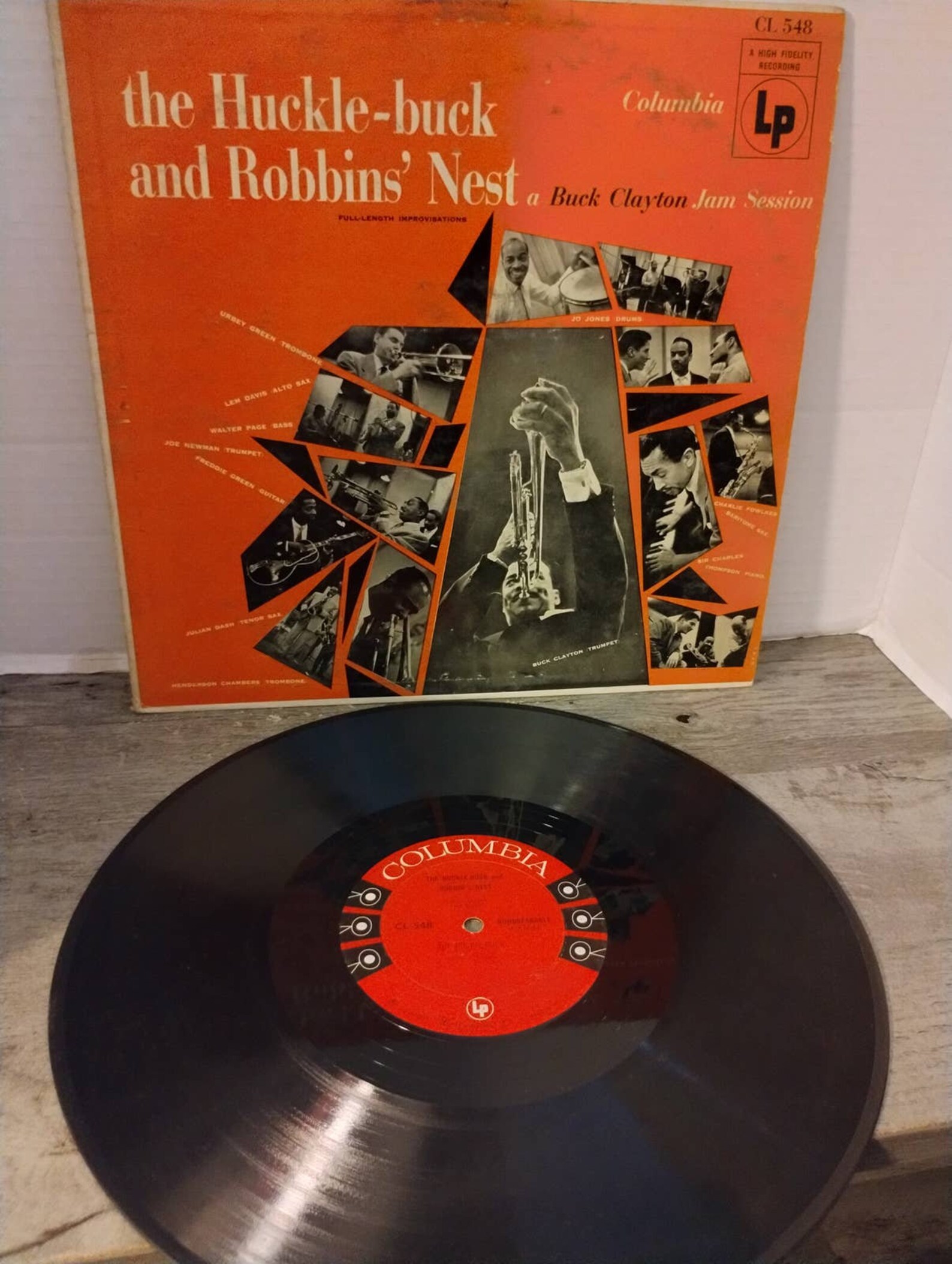 Buck Clayton Huckle-buck & Robbins Nest CL 548 Columbia 1953 Vinyl ...
