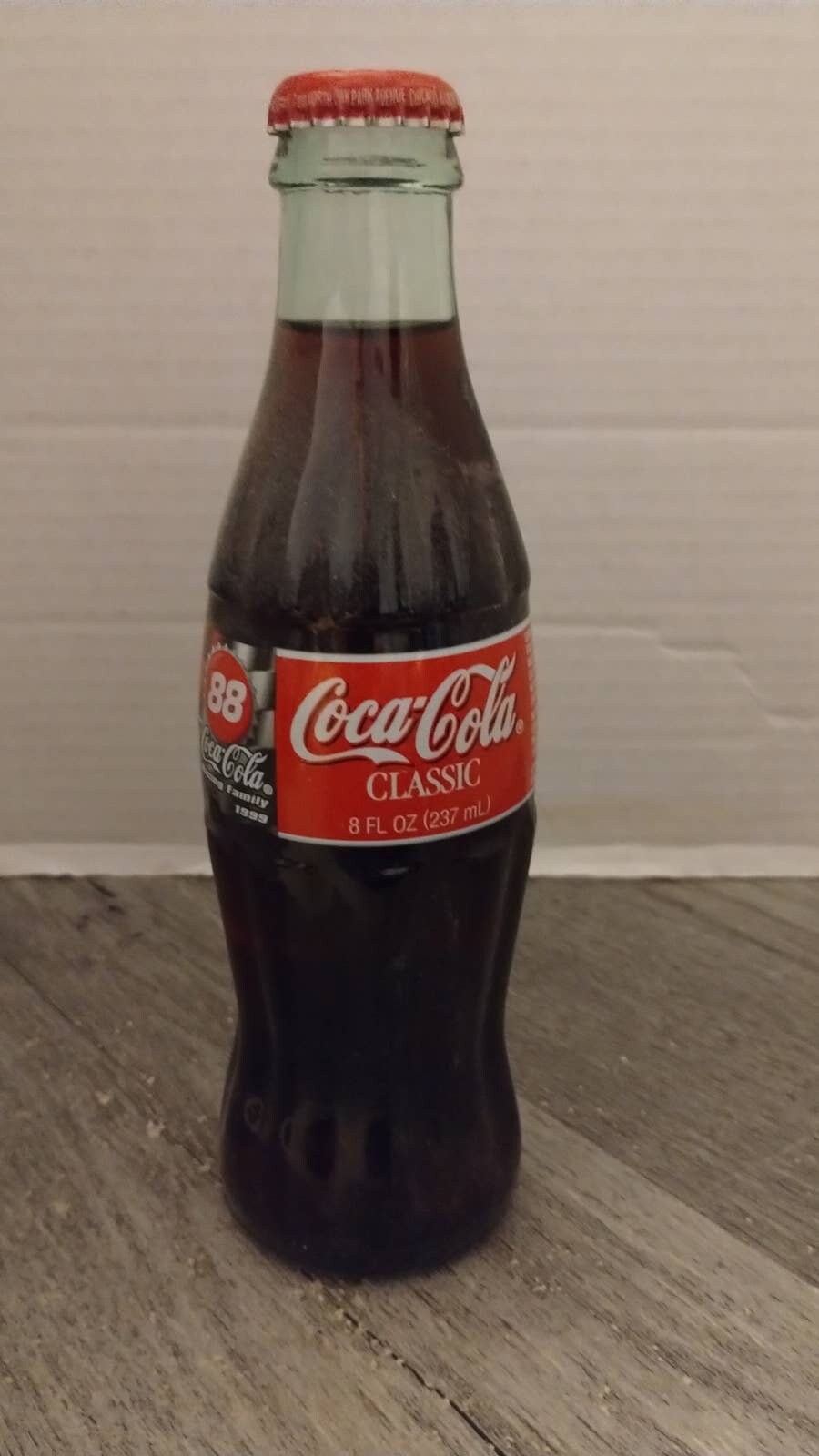 1999 Dale Jarrett # 88 Coca-cola Racing Family 8 Oz Coke Bottle - Etsy