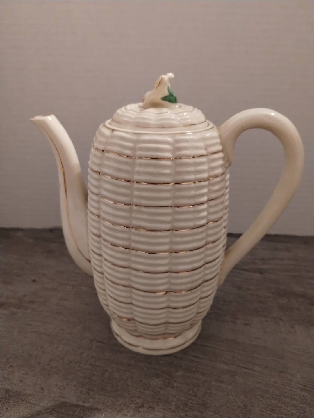 Japanese Basket Weave Porcelain Tea Pot - Etsy