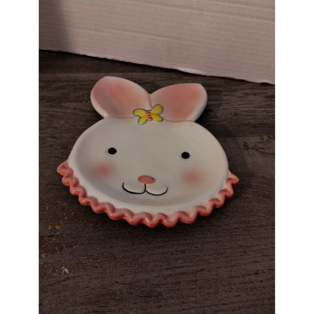 Easter Bunny Ceramic WCL 8" X 6 1/2" - Etsy