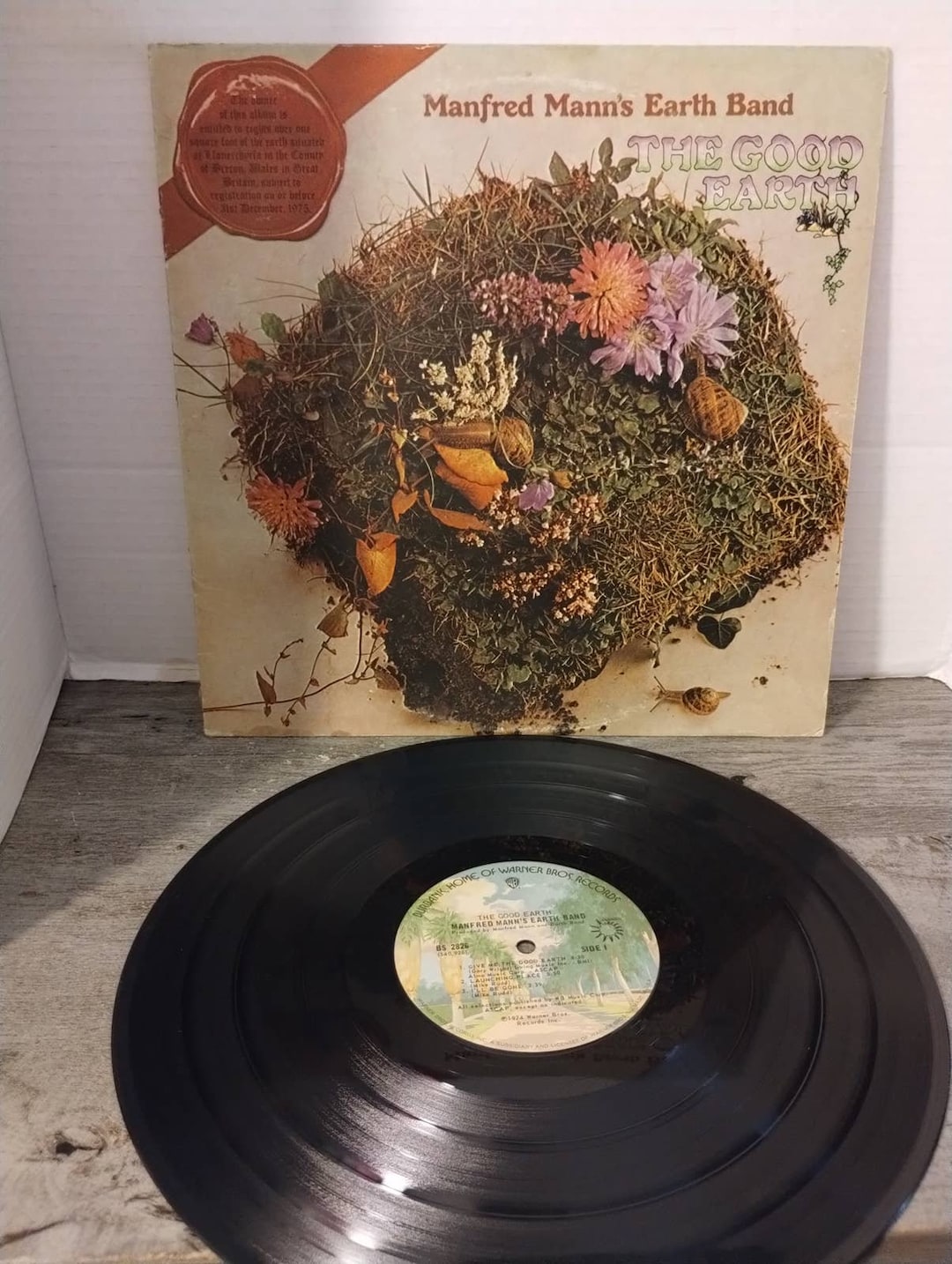The Good Earth LP, Manfred Mann's Earth Band BS-2826 - Etsy