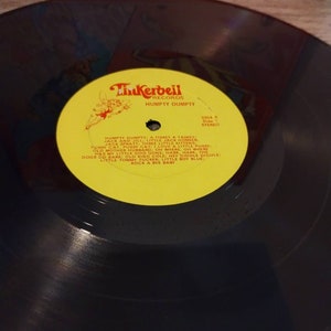 Tinkerbell Records "humpty Dumpty" LP Record 3304 - Etsy
