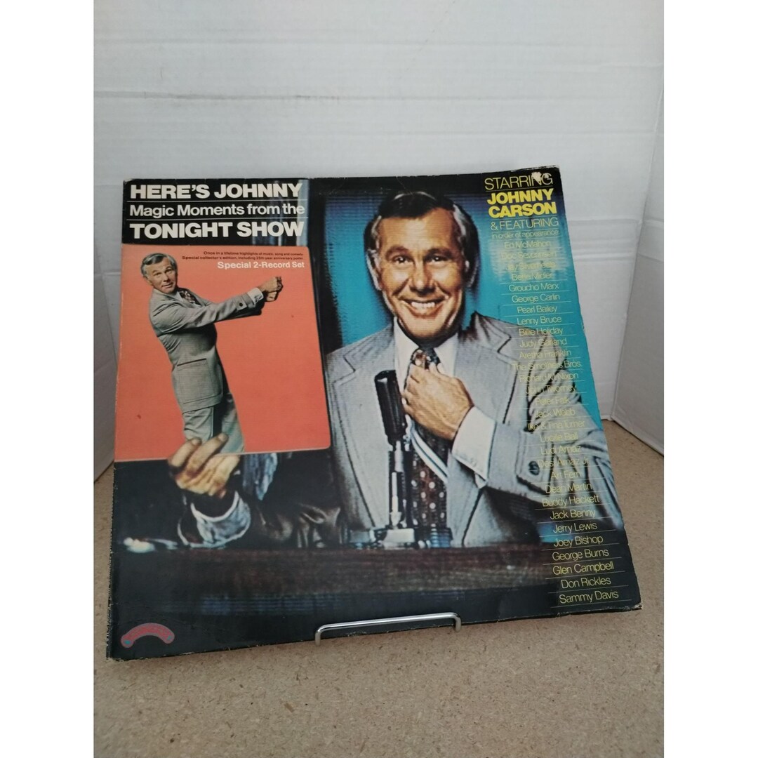 Here's Johnny Magic Moments From the Tonight Show 2 LP Set SPNB 1296 - Etsy