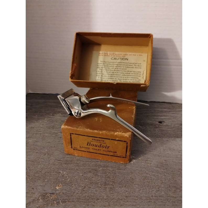 Priest's Boudoir Ladies Toilet Manual Clippers in Original Box - Etsy