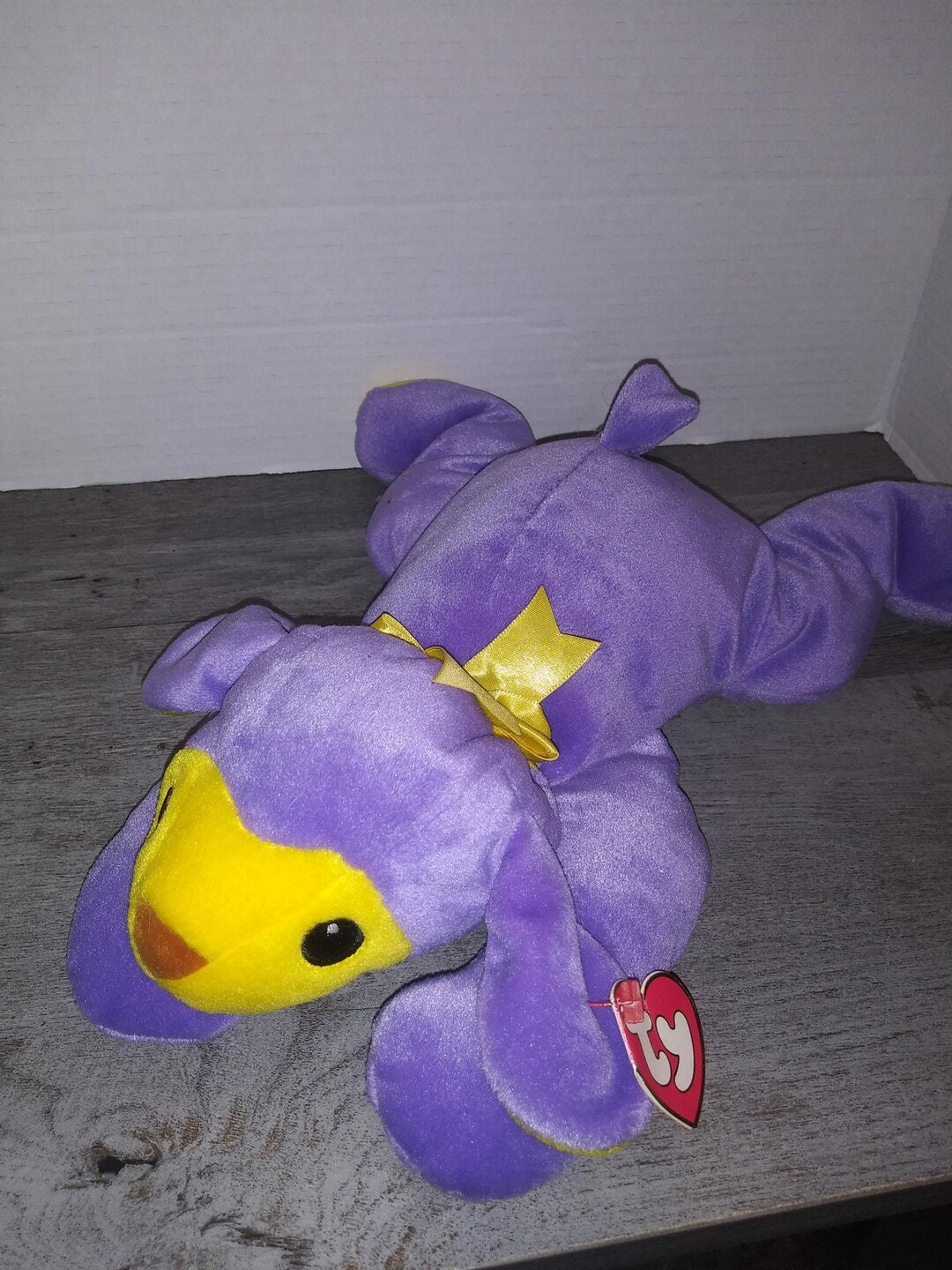 Ty Pillow Pal Baba Lamb purple Plush 1998 - Etsy