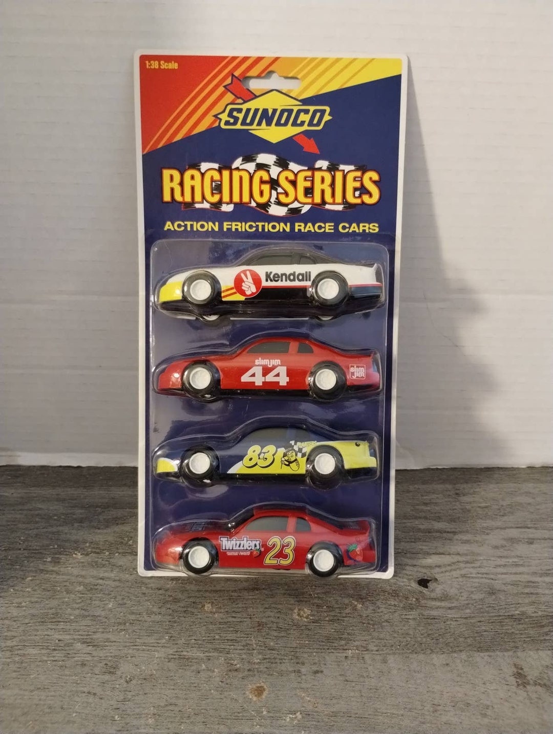 Vintage Toy Cars Sunoco Slim Jim Planters Toys Racing Series Friction 1 ...