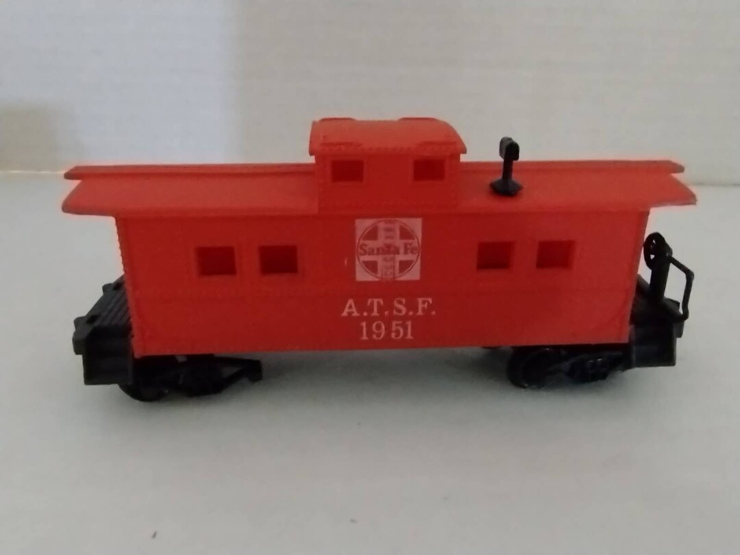 HO Scale Life-like ATSF Santa Fe Caboose 1951 - Etsy