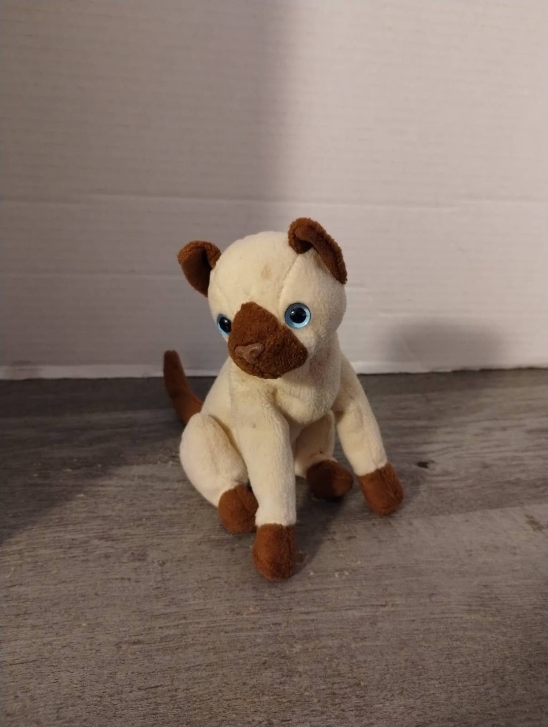 7" Siamese Cat Bean Bag Plush - Etsy