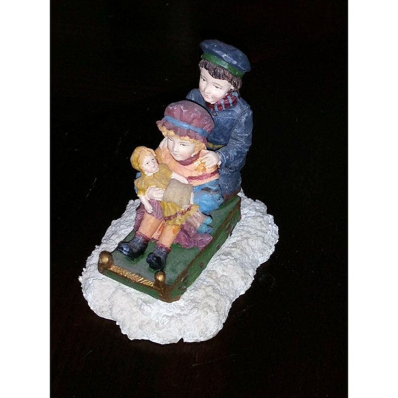 Victorian Sleigh Ride Vintage Department 56 Figurine - Etsy