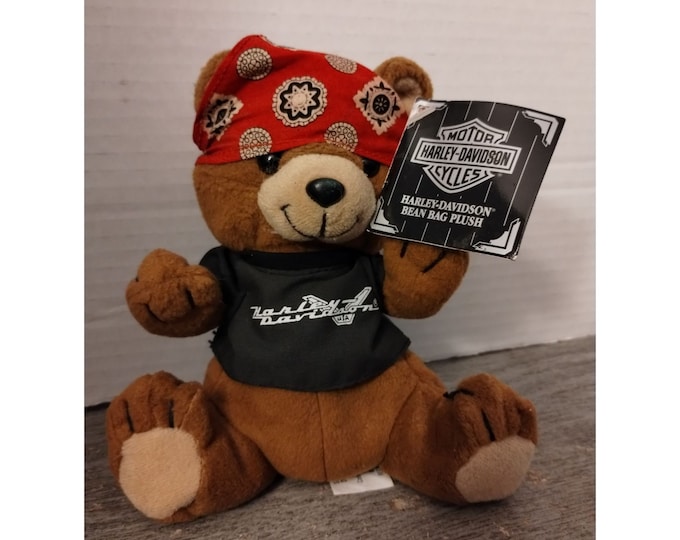 Harley Davidson "roamer" Bean Bag Plush 1997 NEW Item #G86006 - Etsy