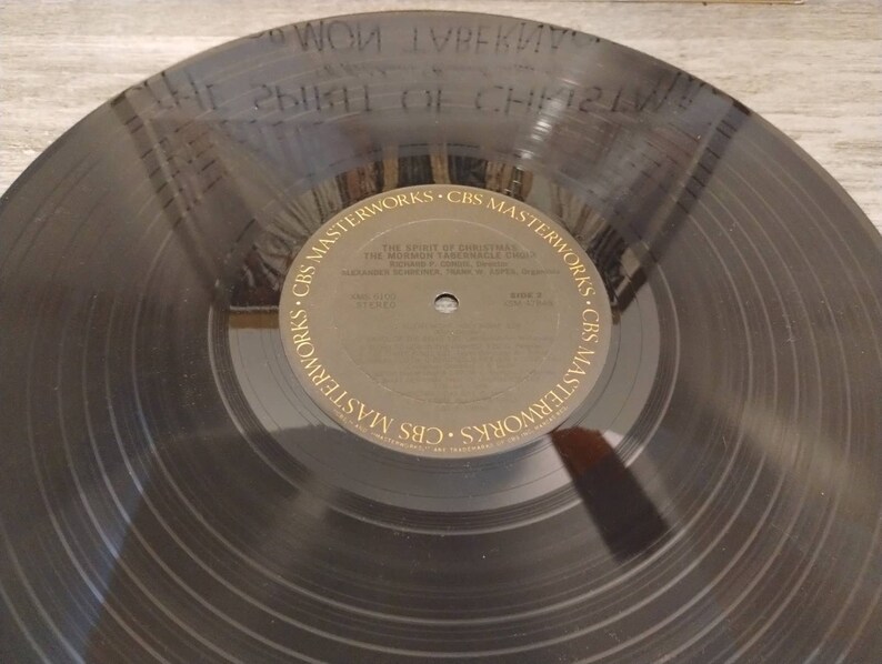 The Mormon Tabernacle Choir the Spirit of Christmas Columbia XMS6100 Lp ...
