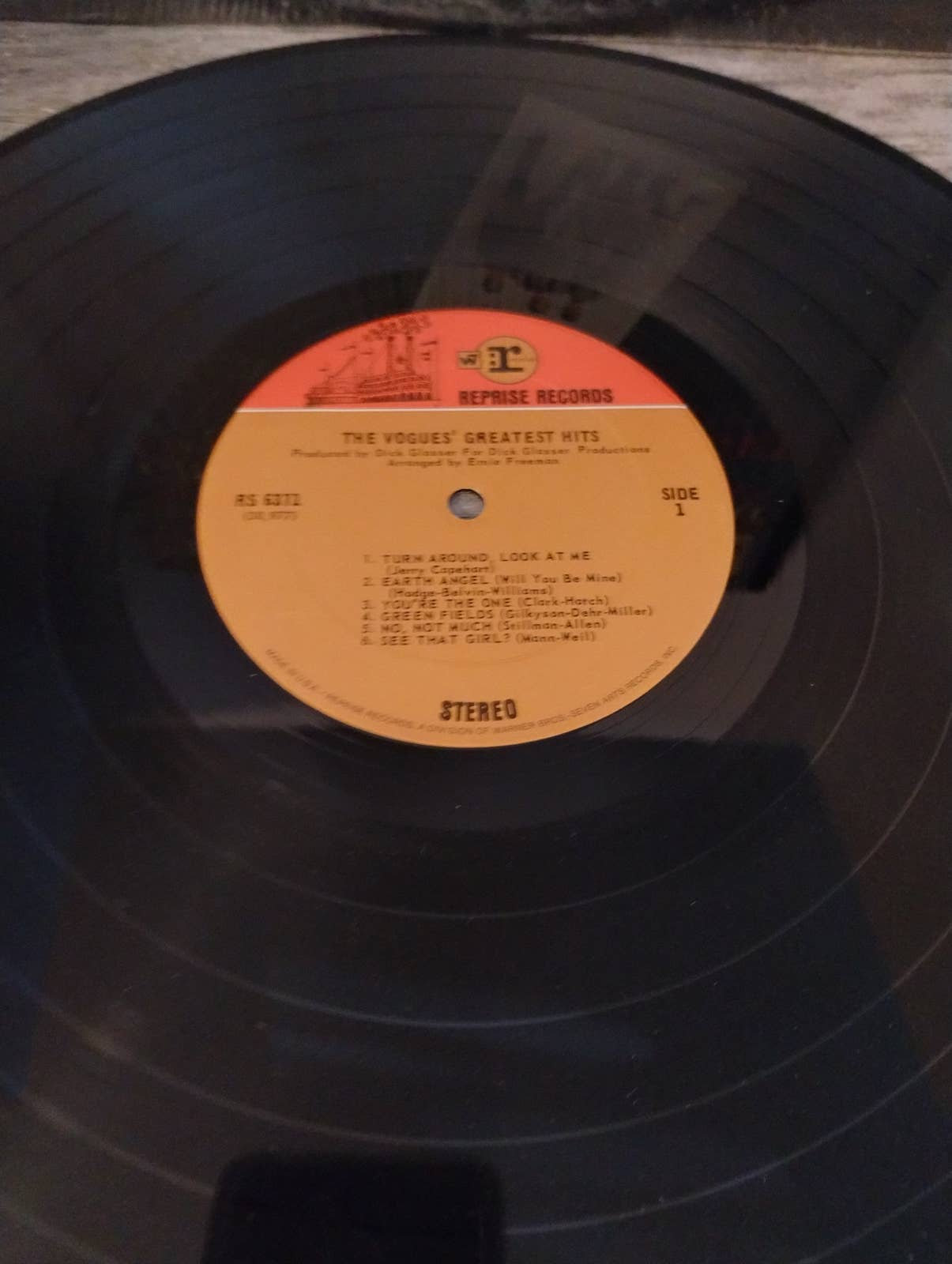 REPRISE Vogues Greatest Hits 1969 RS-6371 LP Record - Etsy