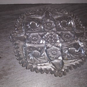 7" Early American Pattern Glass EAPG Dish - Etsy