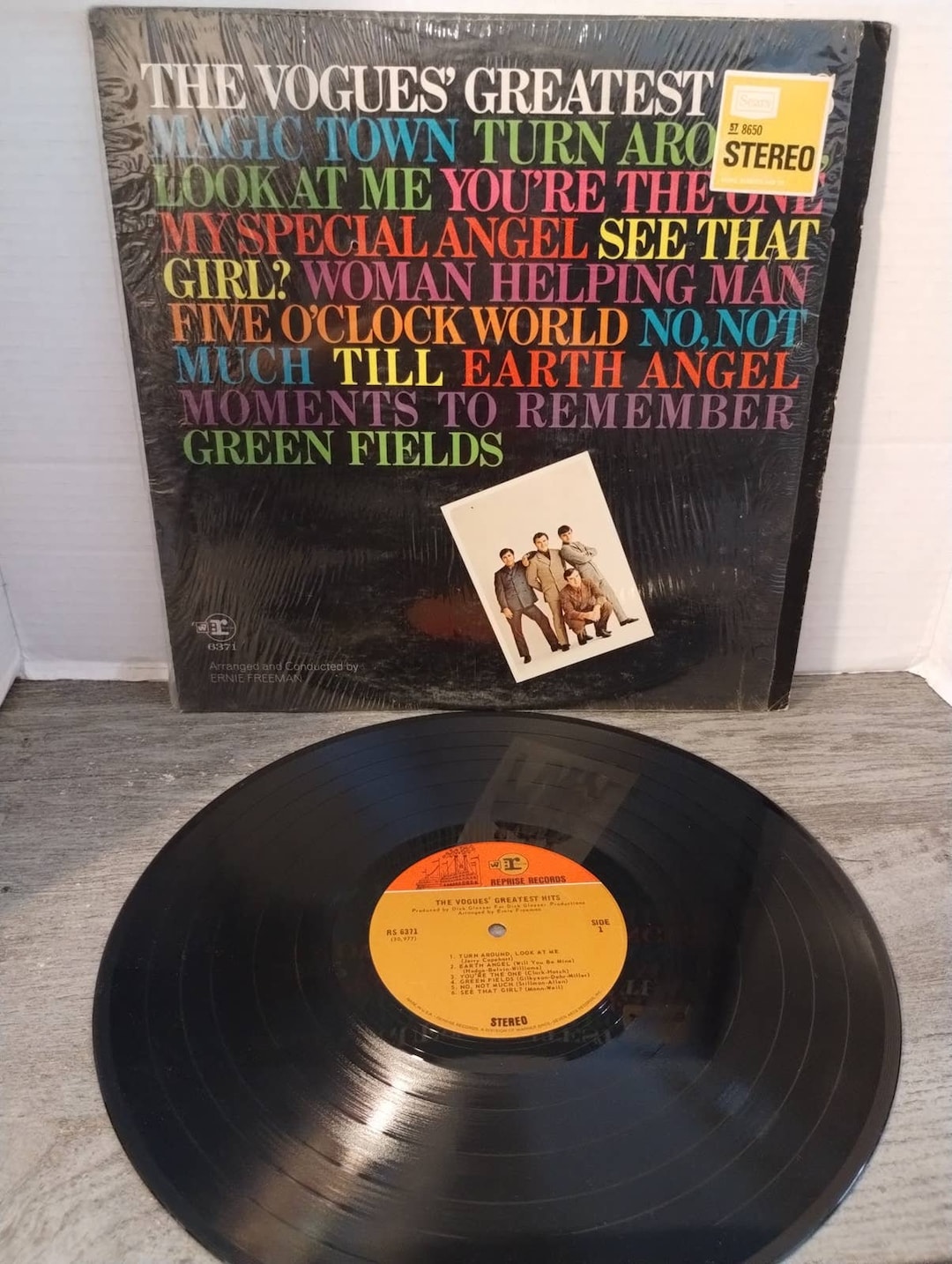 REPRISE Vogues Greatest Hits 1969 RS-6371 LP Record - Etsy