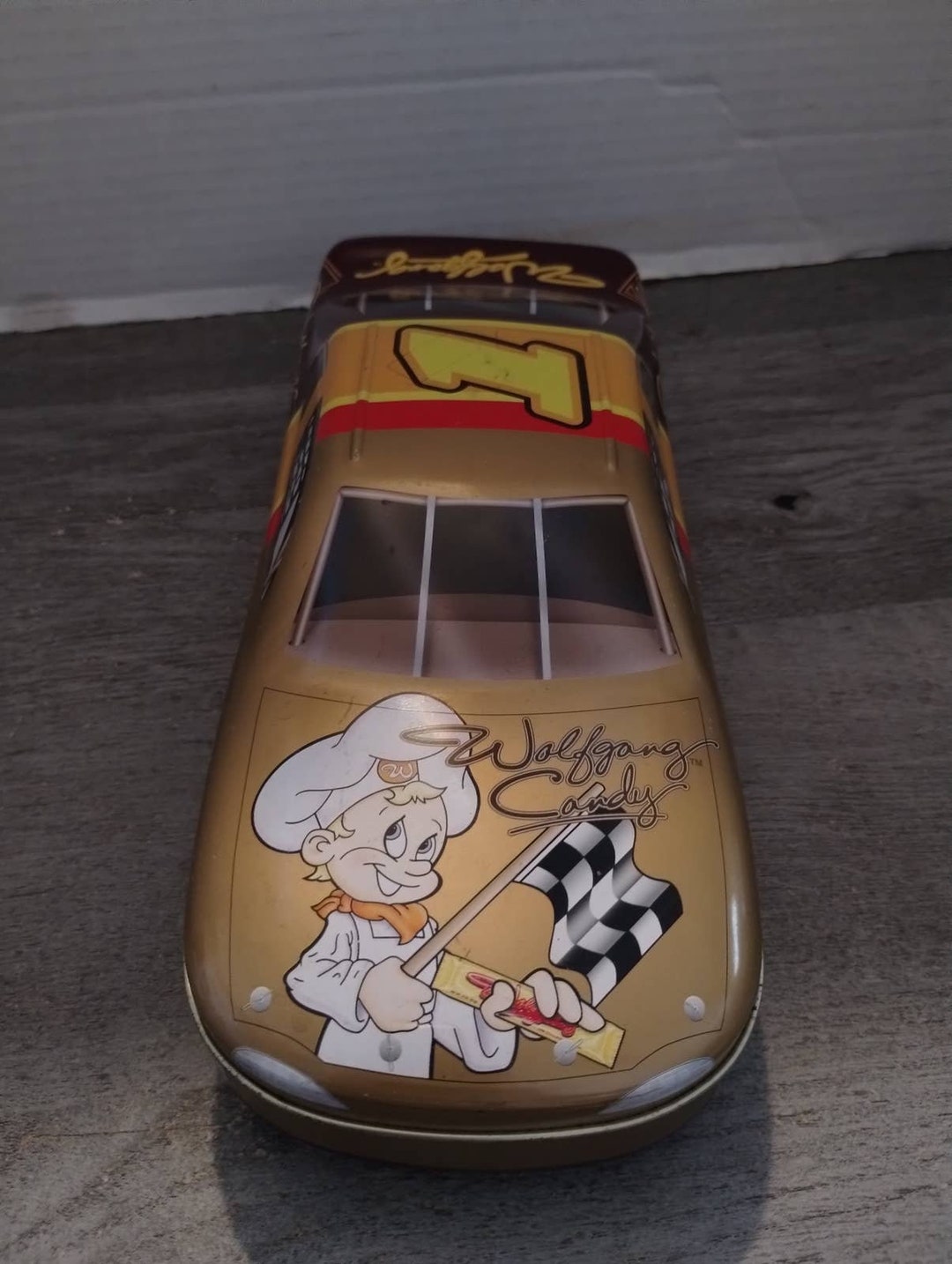 Vintage Wolfgang Candy Co Wolfgang Motorsports #1 Collector Tin - Etsy