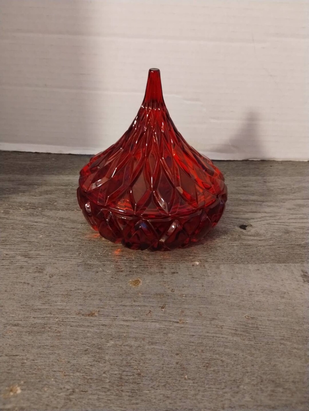 Red Crystal Kiss Hershey Kisses by Godinger Shannon Crystal Designs ...