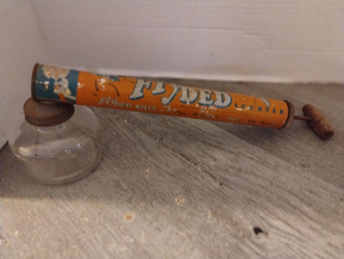Flyded Sprayer 1930's Insect Sprayer - Etsy