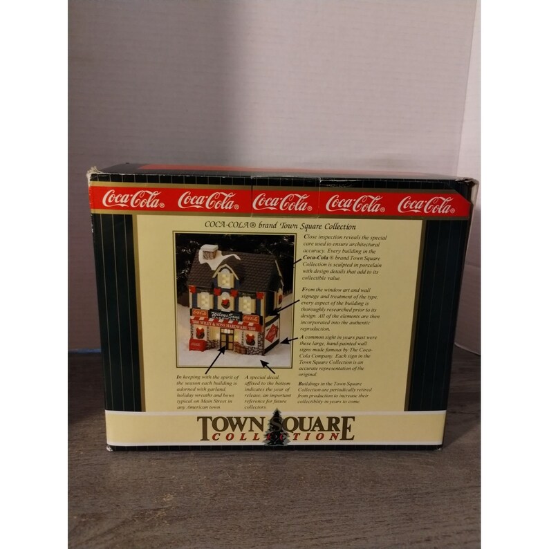 Coca Cola Town Square Joe's Diner Target Exclusive Christmas Village ...
