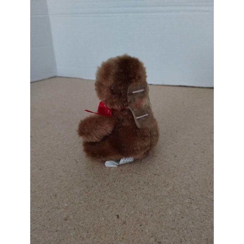Russel Stover Teddy Bear Valentines Love Heart Brown 5" Plush Stuffed ...