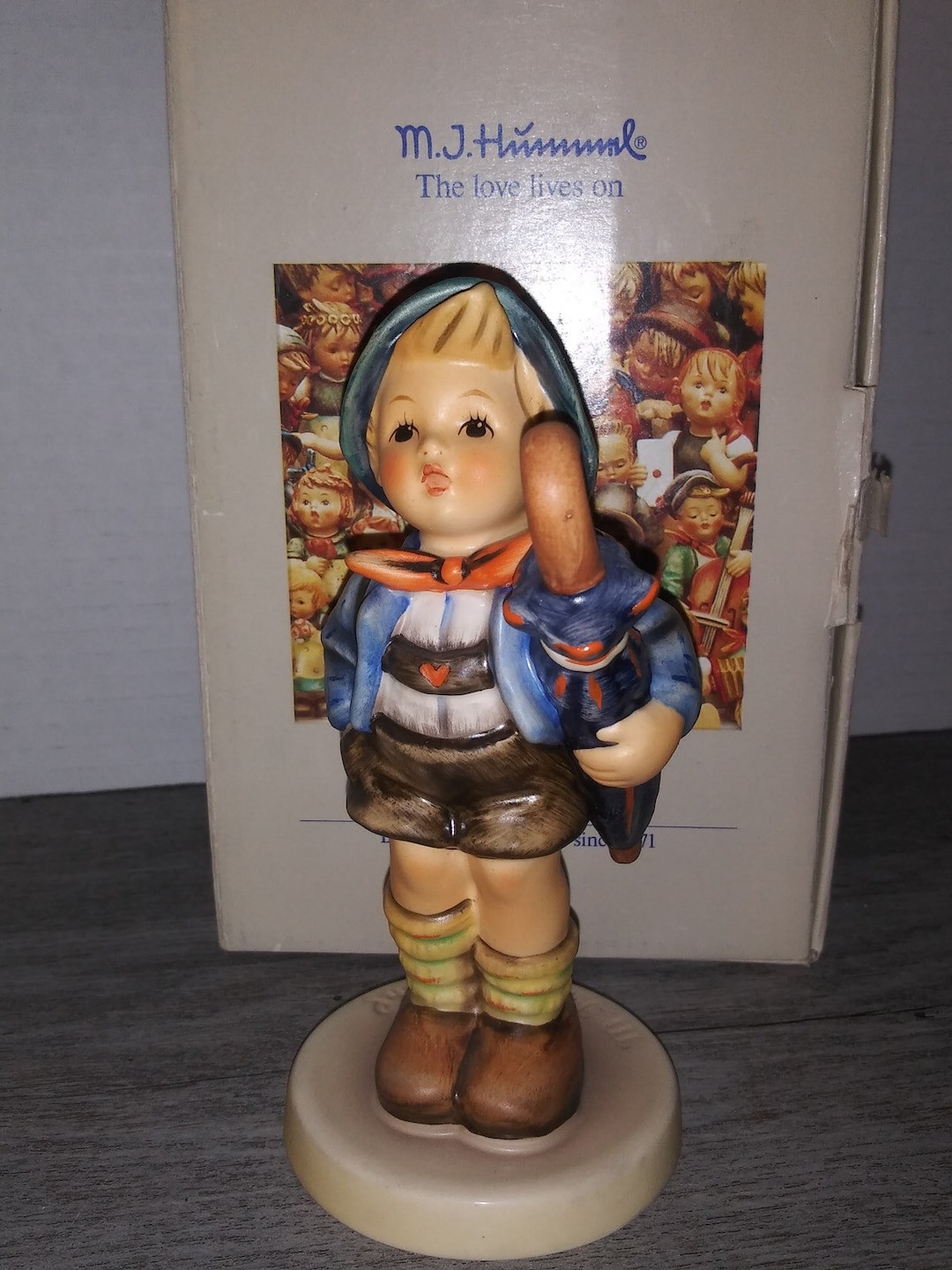 Authentic Hummel Figurine 1984 Home From Market 198/I 837 - Etsy