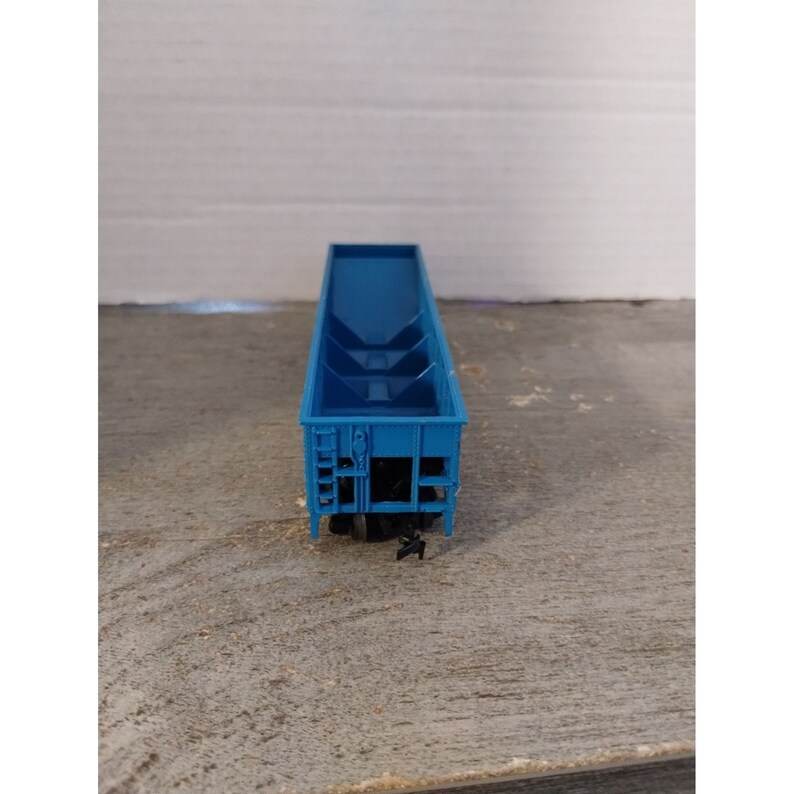 HO Scale Tyco 40' Conrail Open Hopper Car Blue 433165 - Etsy