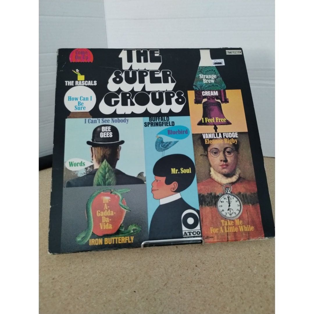 The Super Groups 1969 ATCO SD 33-279 Vinyl LP - Etsy