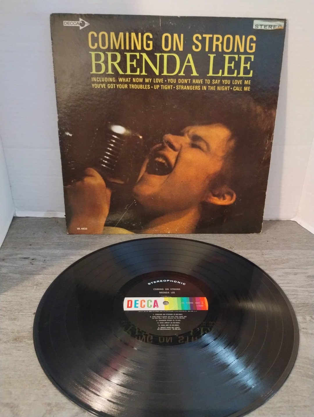 Brenda Lee Coming on Strong LP Record Album Decca DL4825 1966 Stereoa ...