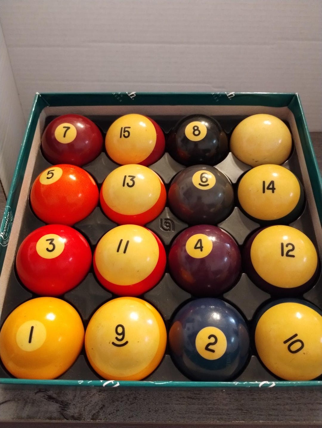 Aramith Belgian Pool Billiards Balls Set 2 1/4" - Etsy