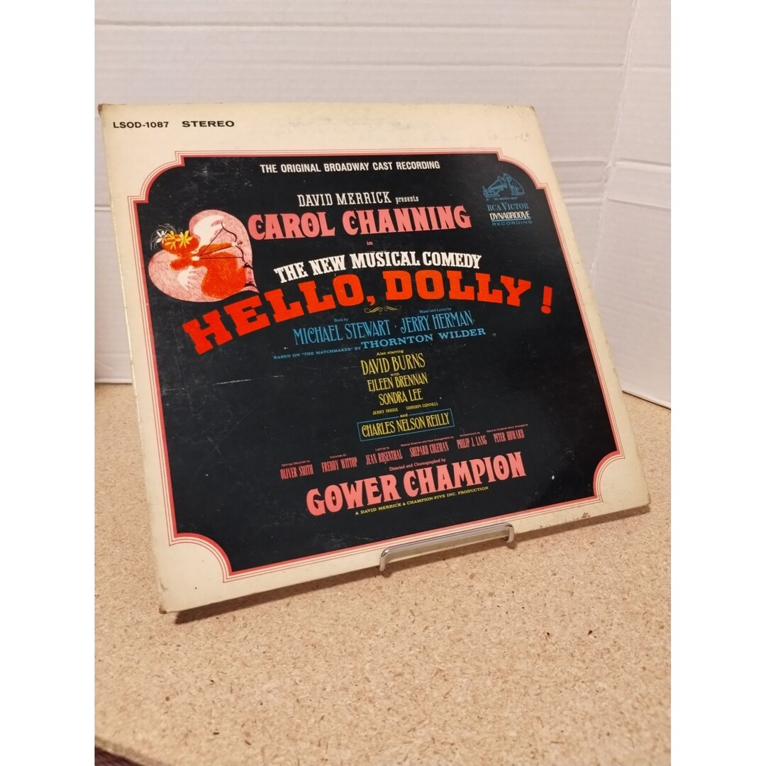 Hello, Dolly! Original Broadway Cast 1964 RCA Records LSOD-1087 LP ...