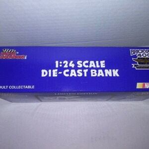 Nascar Limited Edition Race Car Bank Brickyard 400 Inaugural Racing ...