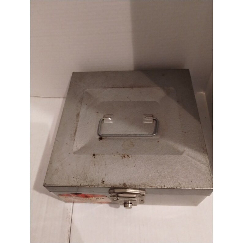Skotch Kooler PORTA-FILE Metal File Cash Checks Storage Box With Key ...