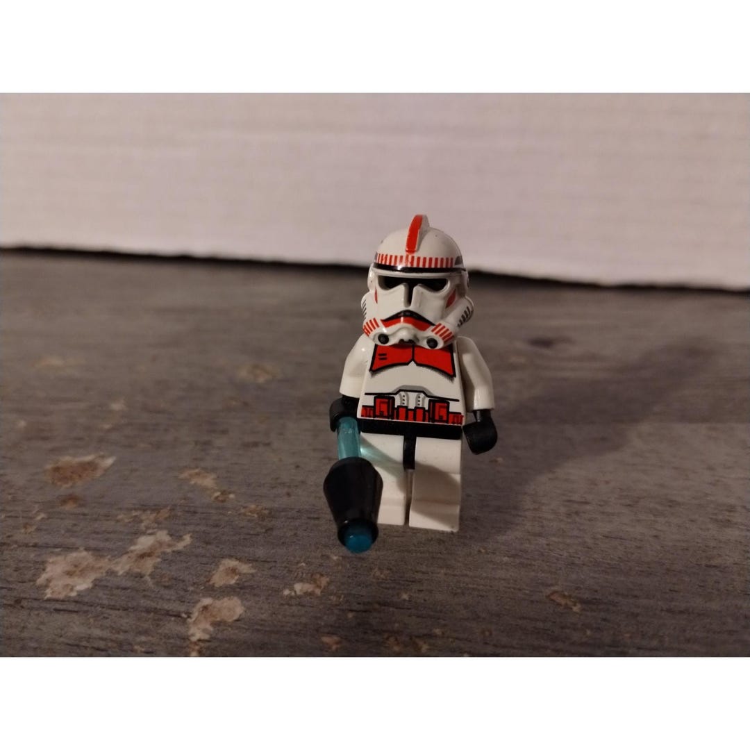 Lego Star Wars Clone Shock Trooper Minifigure Coruscant Guard - Etsy