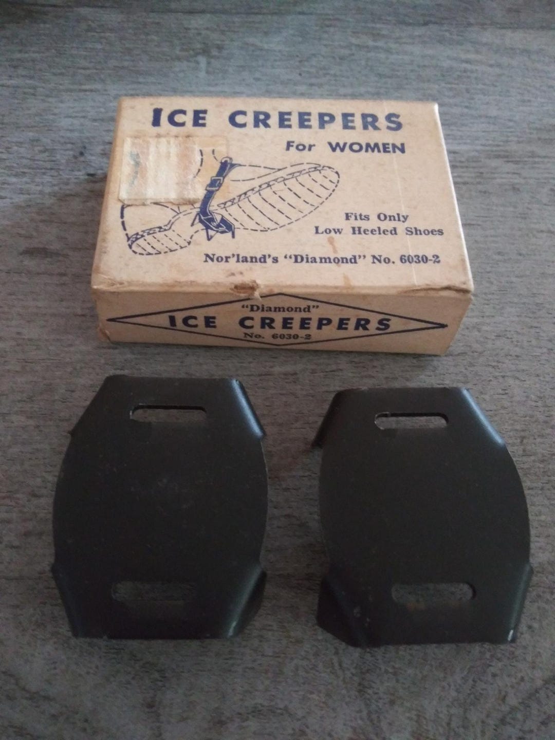 New Vintage Nor'land's Diamond No. 6030-2 Ice Creepers for Women ...