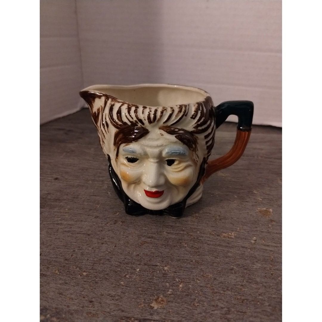 Old Woman Toby Creamer Made in Japan 3" - Etsy